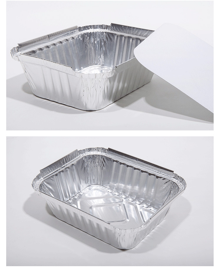 Silver Aluminum Foil Loaf Pans Disposable Aluminum Baking Pans With Lids Silver Aluminum Foil Loaf Pans Disposable Aluminum Baking Pans With Lids